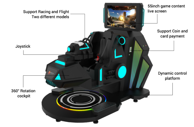 VR Star Warship Simulator | Movie Power