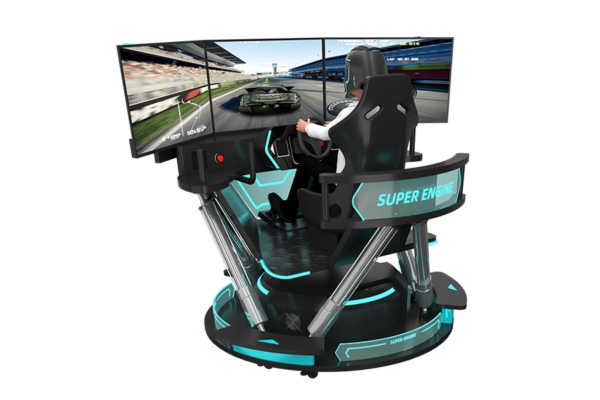 VR Space Wheel Simulator - Movie Power