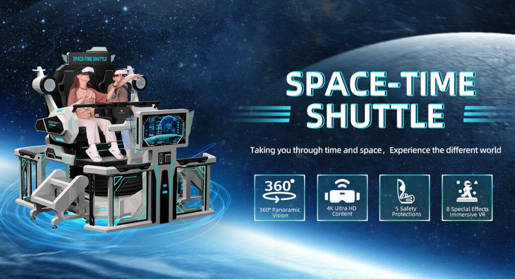 VR Space Time Shuttle Simulator | Movie Power