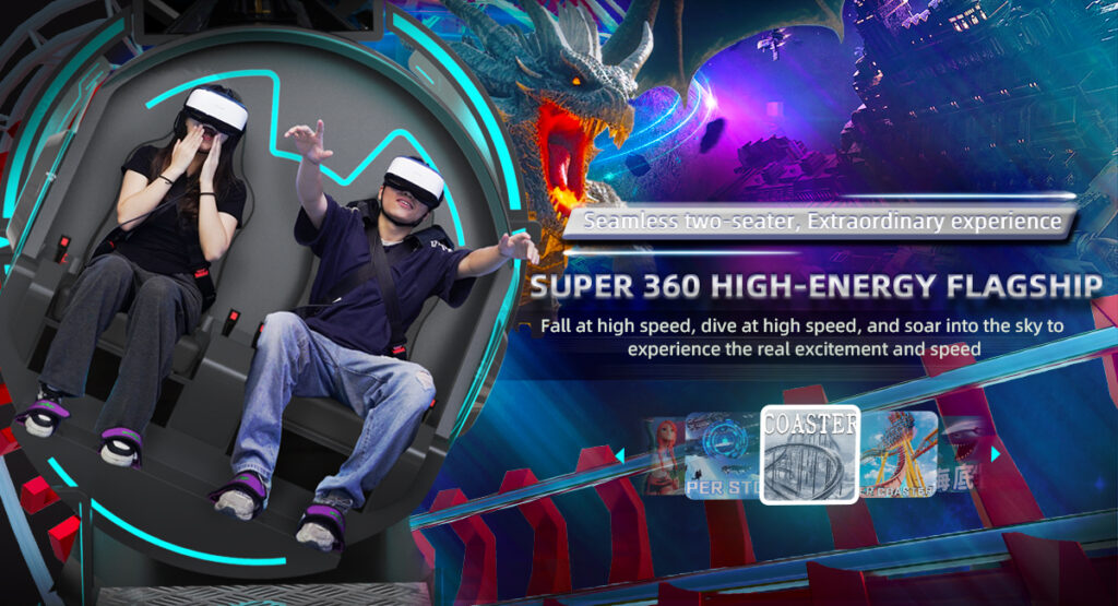 VR Super 360 Flight Simulator | Movie Power