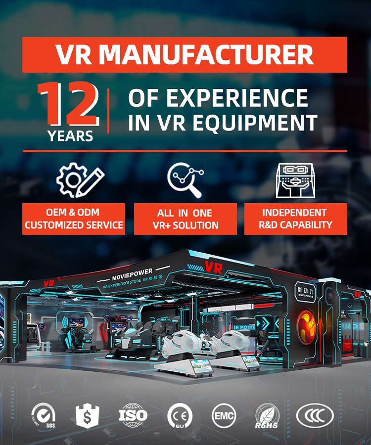 VR Arcade & Motion Theater Manufacturer | Movie Power