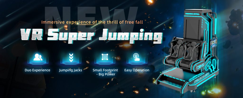 VR Super Jumping Drop Tower Simulator - MoviePower VR