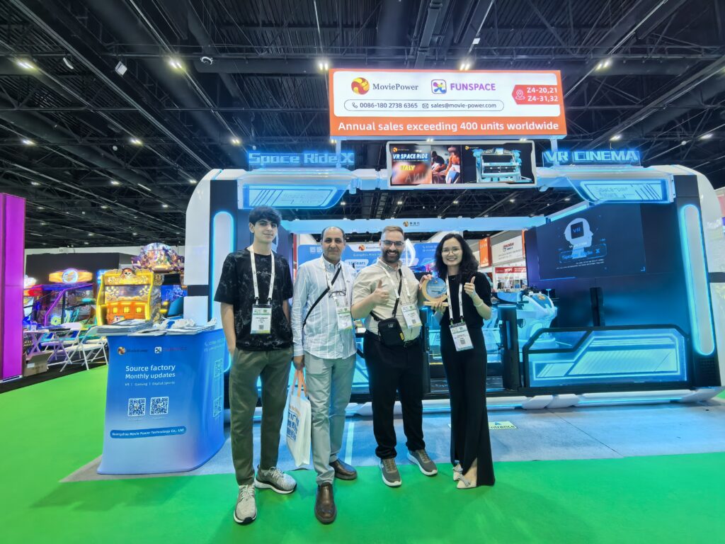 Chinese VR Shines in Dubai: MoviePower Debuts at DEAL 2025 - MoviePower VR